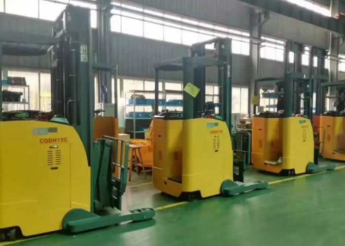 Gang-Gabelstapler der Enge-24V, schmaler Gang-Gabelstapler mit ...